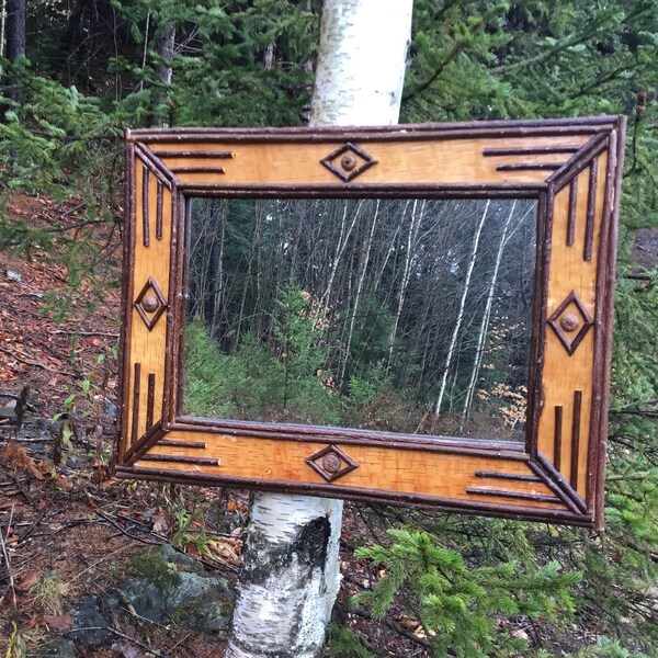 Birch Bark Frame - Etsy