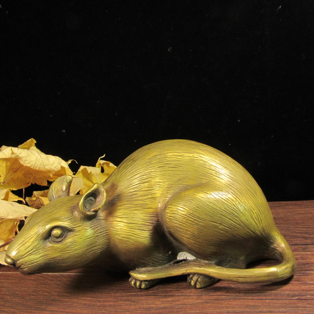 3.86 Lb Huge Mouse Figurine Collectible Rat Rodent Family - Etsy