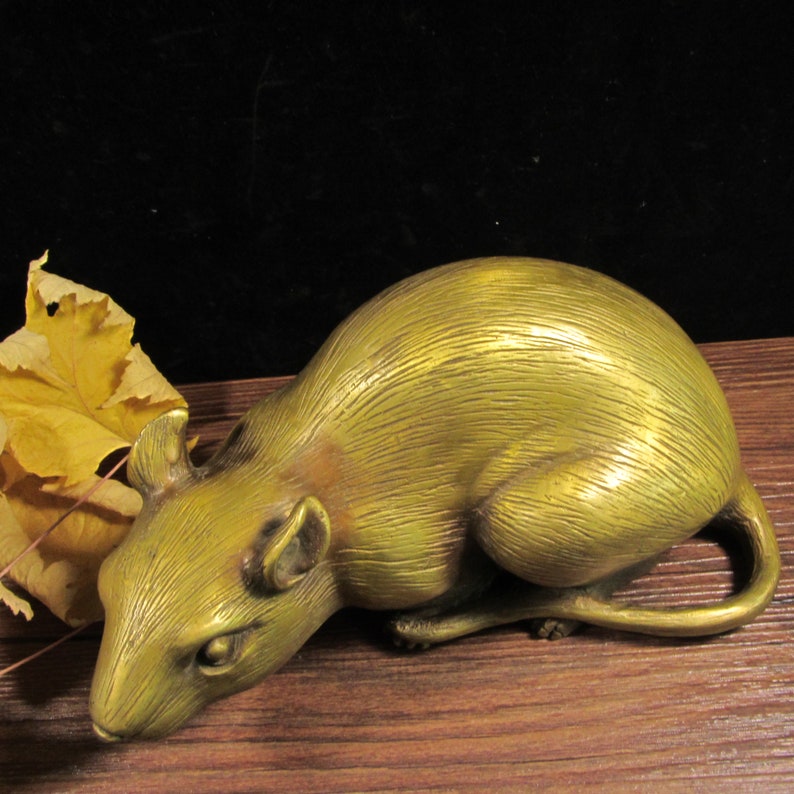 3.86 Lb Huge Mouse Figurine Collectible Rat Rodent Family - Etsy
