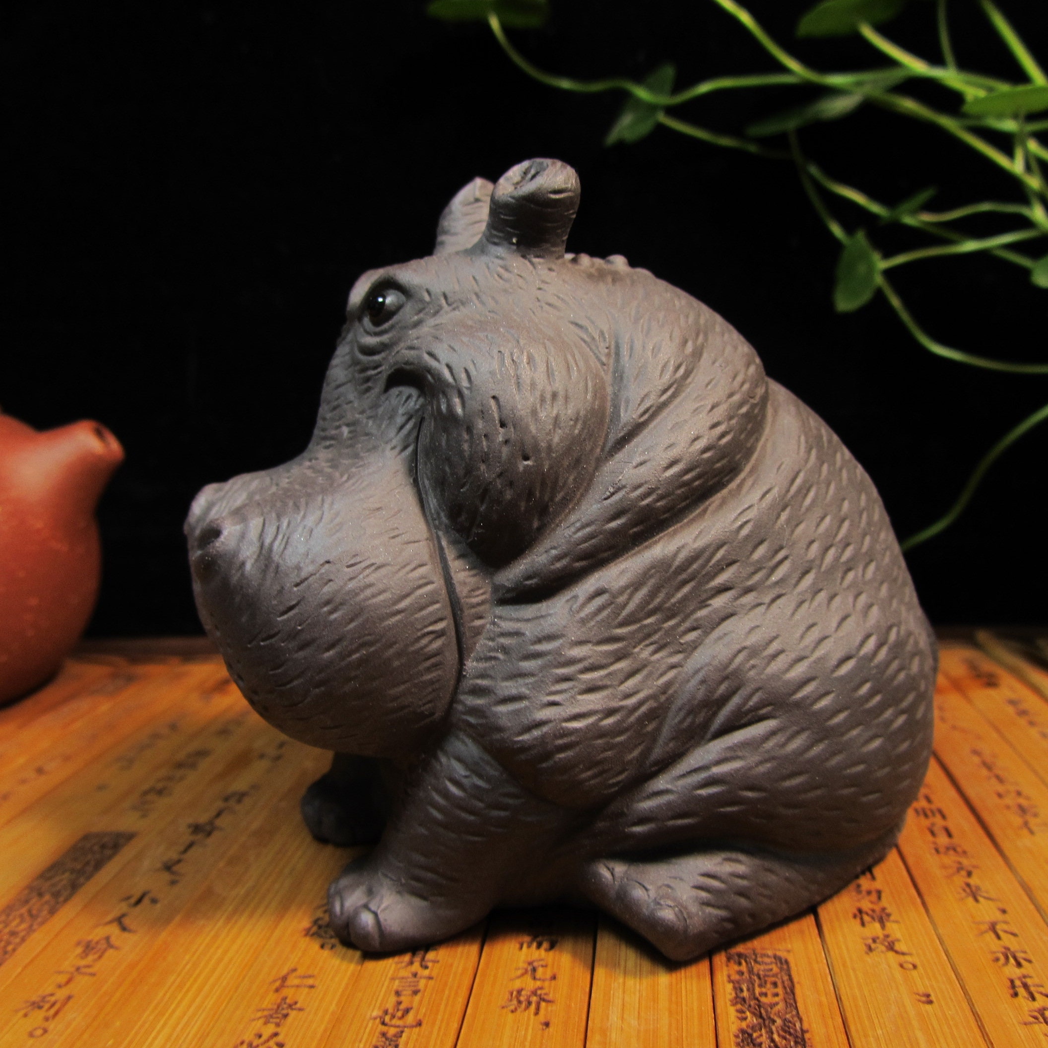 2 DaNisha Sculpture Hippo figurines - munimoro.gob.pe