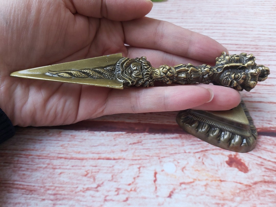 190 G Brass Copper Buddha Buddhism Buddhist Tantric Vajra Figures Yoga ...