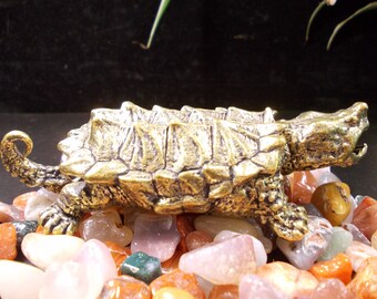 Snapping Turtle Figurine - Etsy