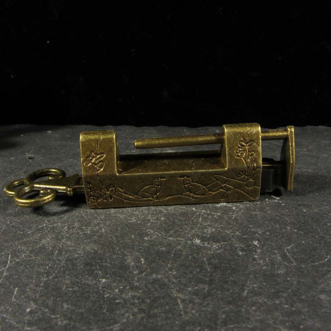 Feng Shui Living Room Ornaments, Brass Notebook Padlocks, Get 2 Pic ...
