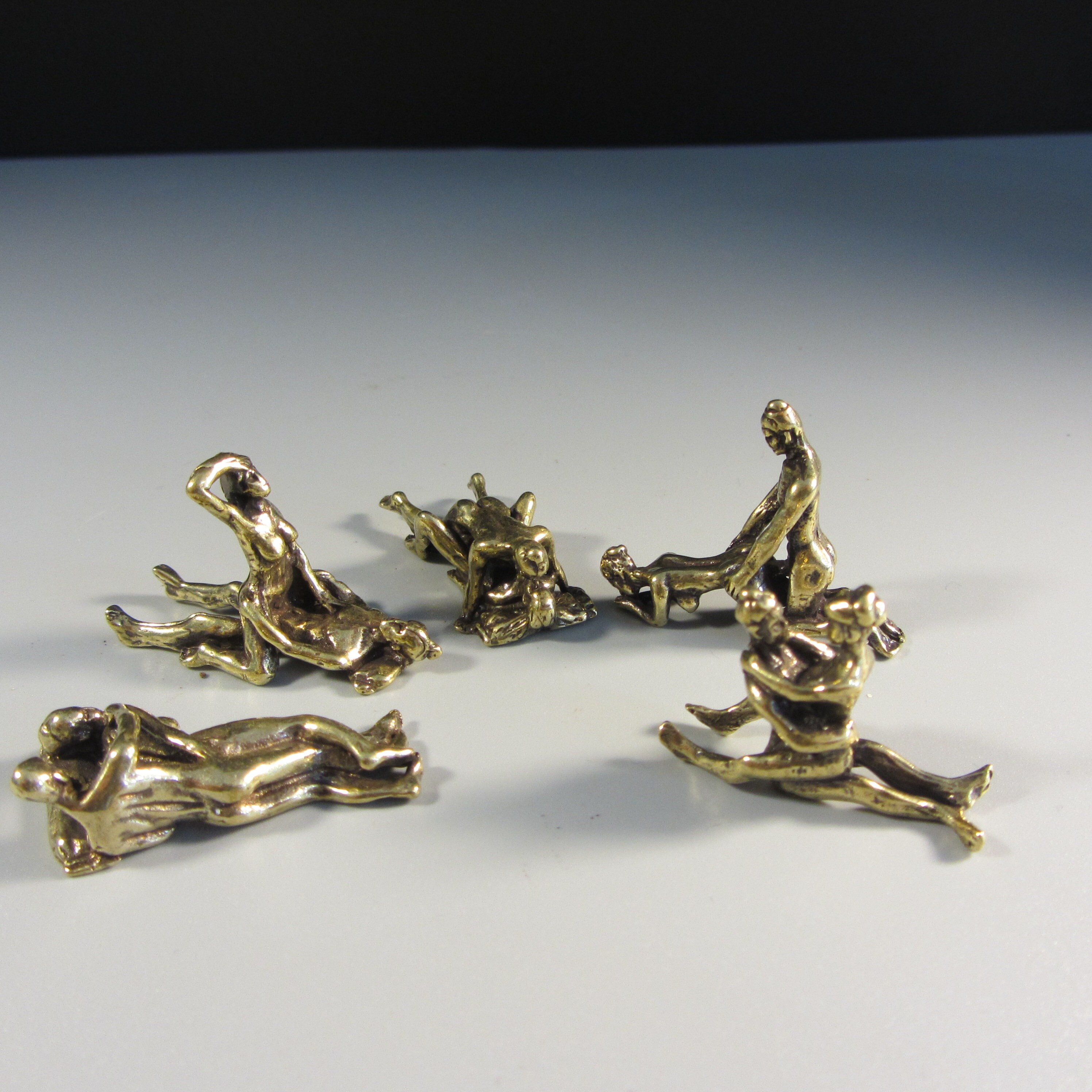 Get 5 Pics Set Lot Funny Brozen Sexual Posture Statue Sexual Etsy Uk