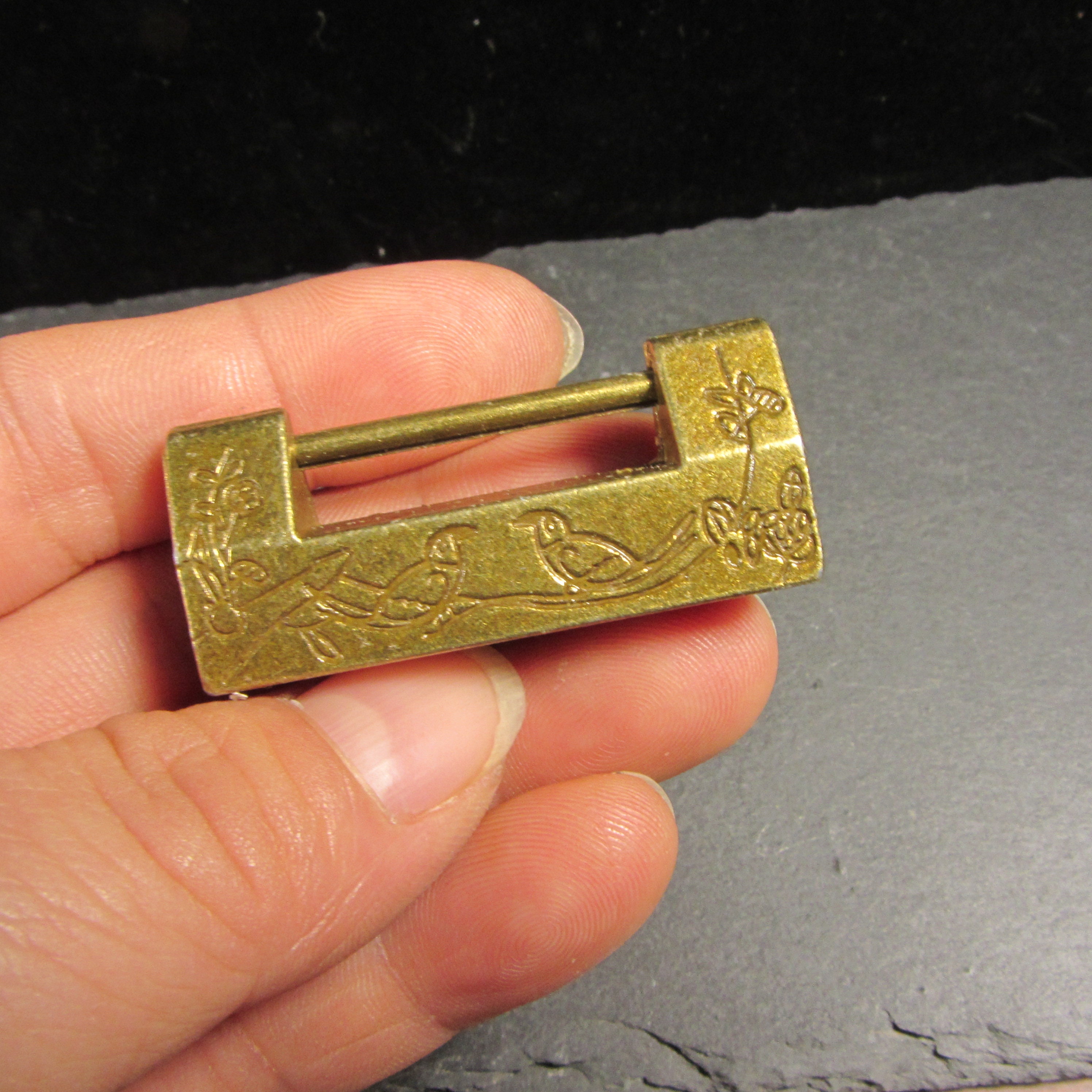 Feng Shui Living Room Ornaments, Brass Notebook Padlocks, Get 2 Pic ...