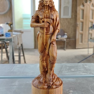 Manitou the Great Spirit Wood Sculpture Wood Carved - Etsy