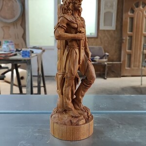 Manitou, the Great Spirit Wood Sculpture Wood Carved Statue Native ...