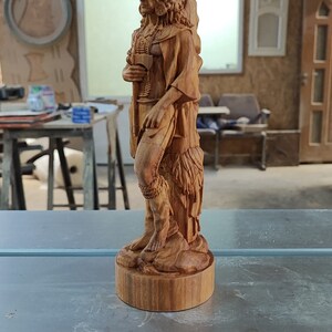 Manitou, the Great Spirit Wood Sculpture Wood Carved Statue Native ...
