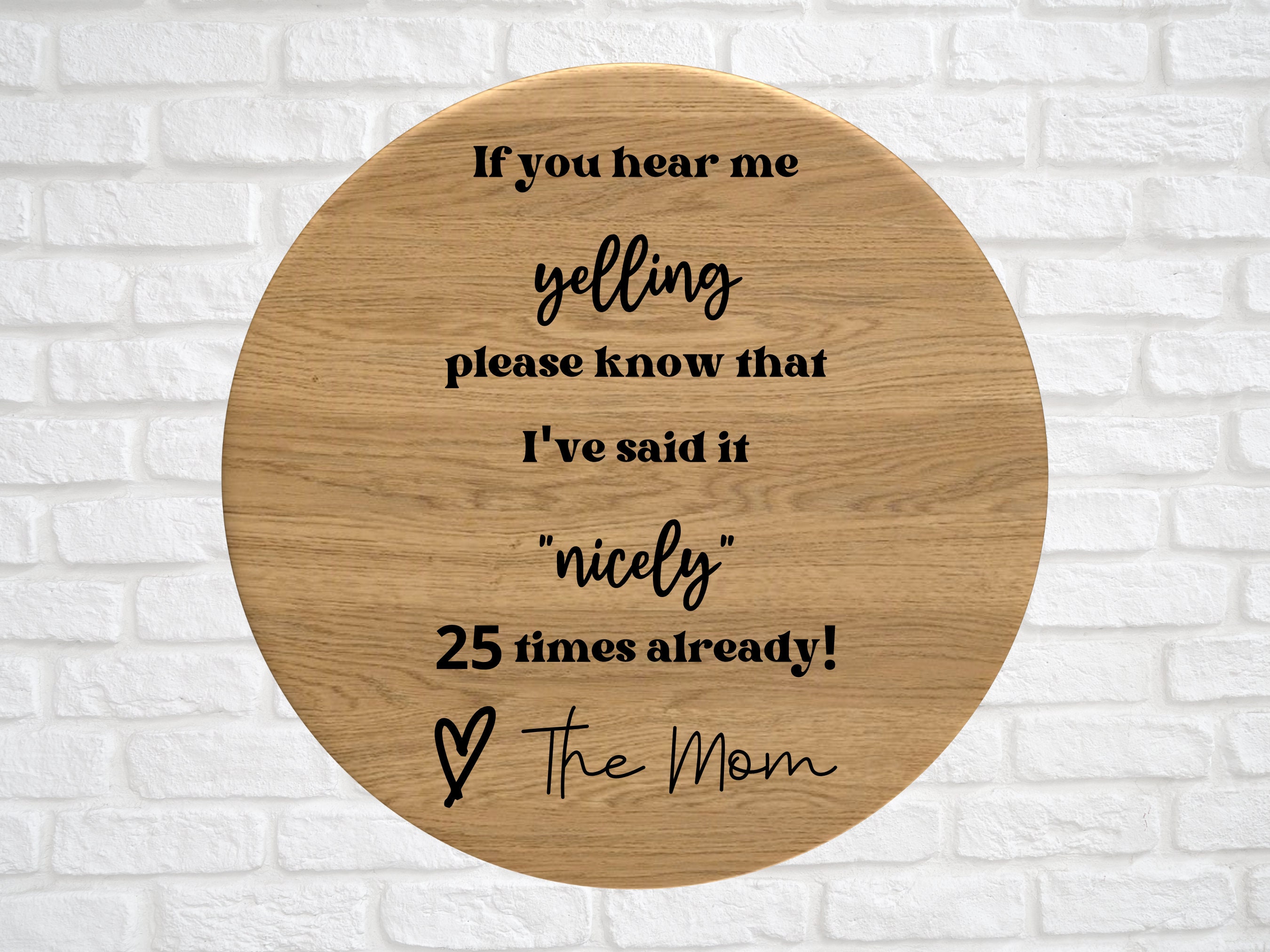 If You Hear Me Yelling Svg | Funny Front Door Sign Cut File | Funny Mom ...