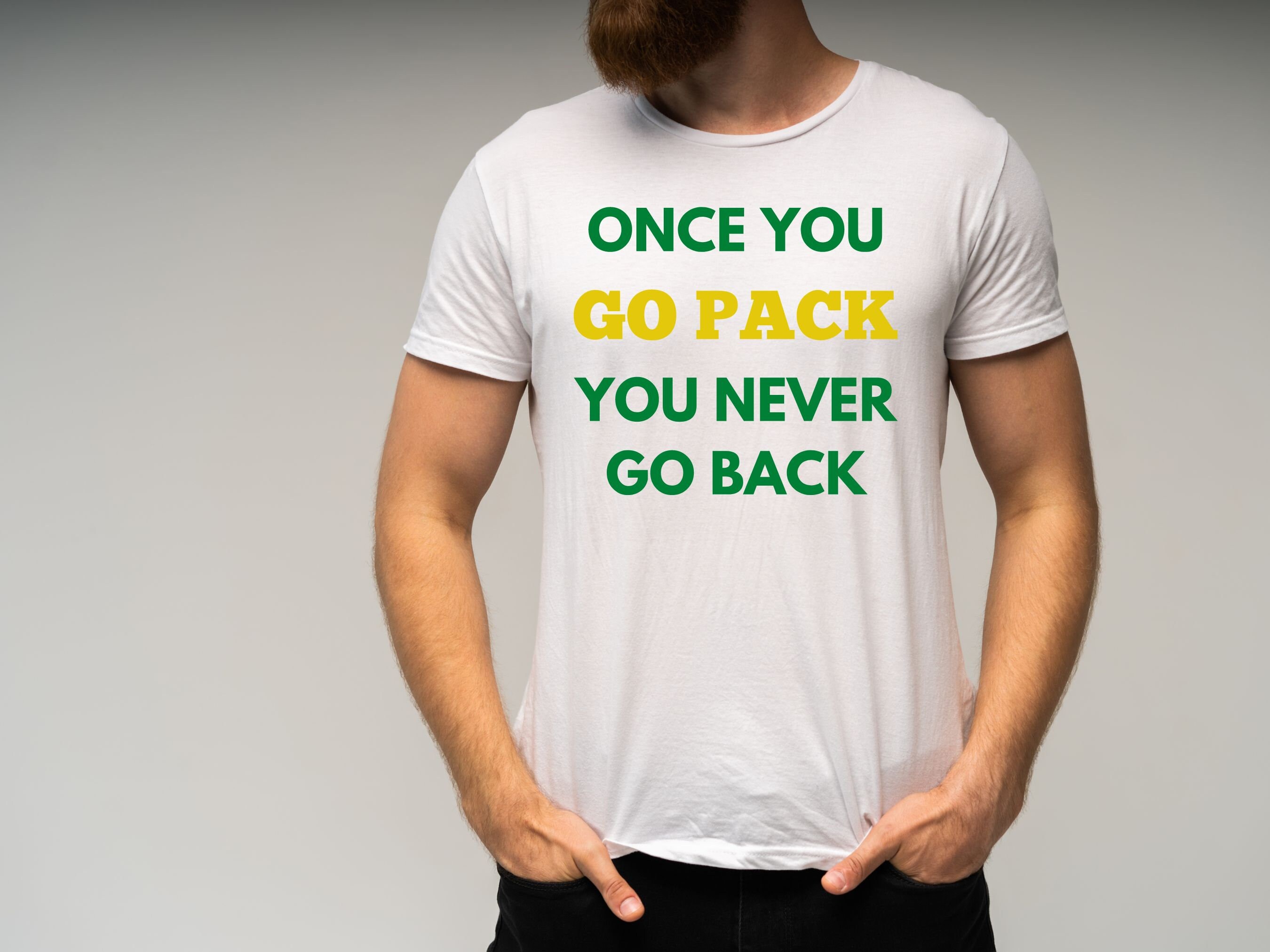 Funny Football Svg Packers Cut File Go Pack Green Bay Svg File DIY ...