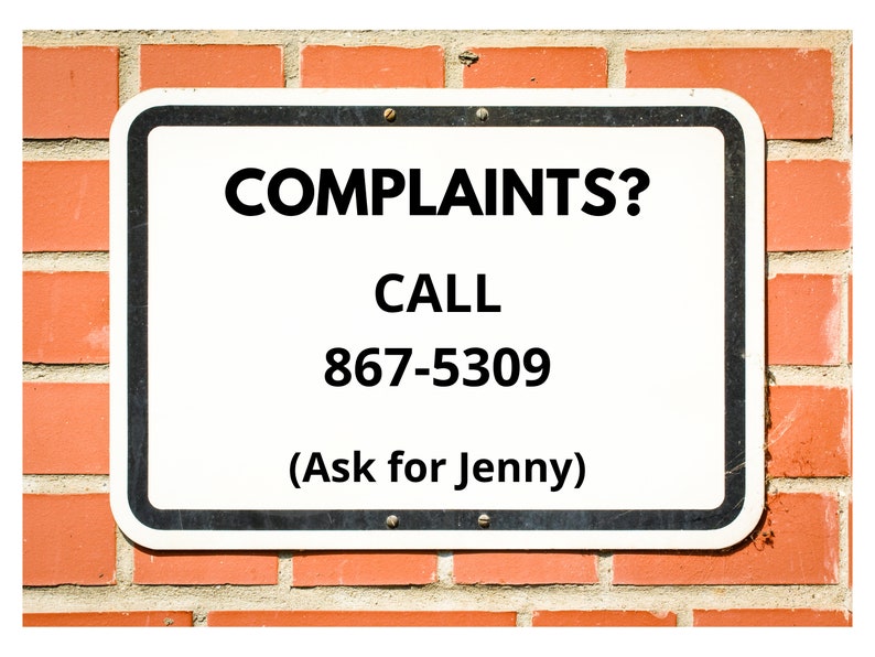 Funny Office SVG Complaints Sign SVG Funny Business Cut - Etsy
