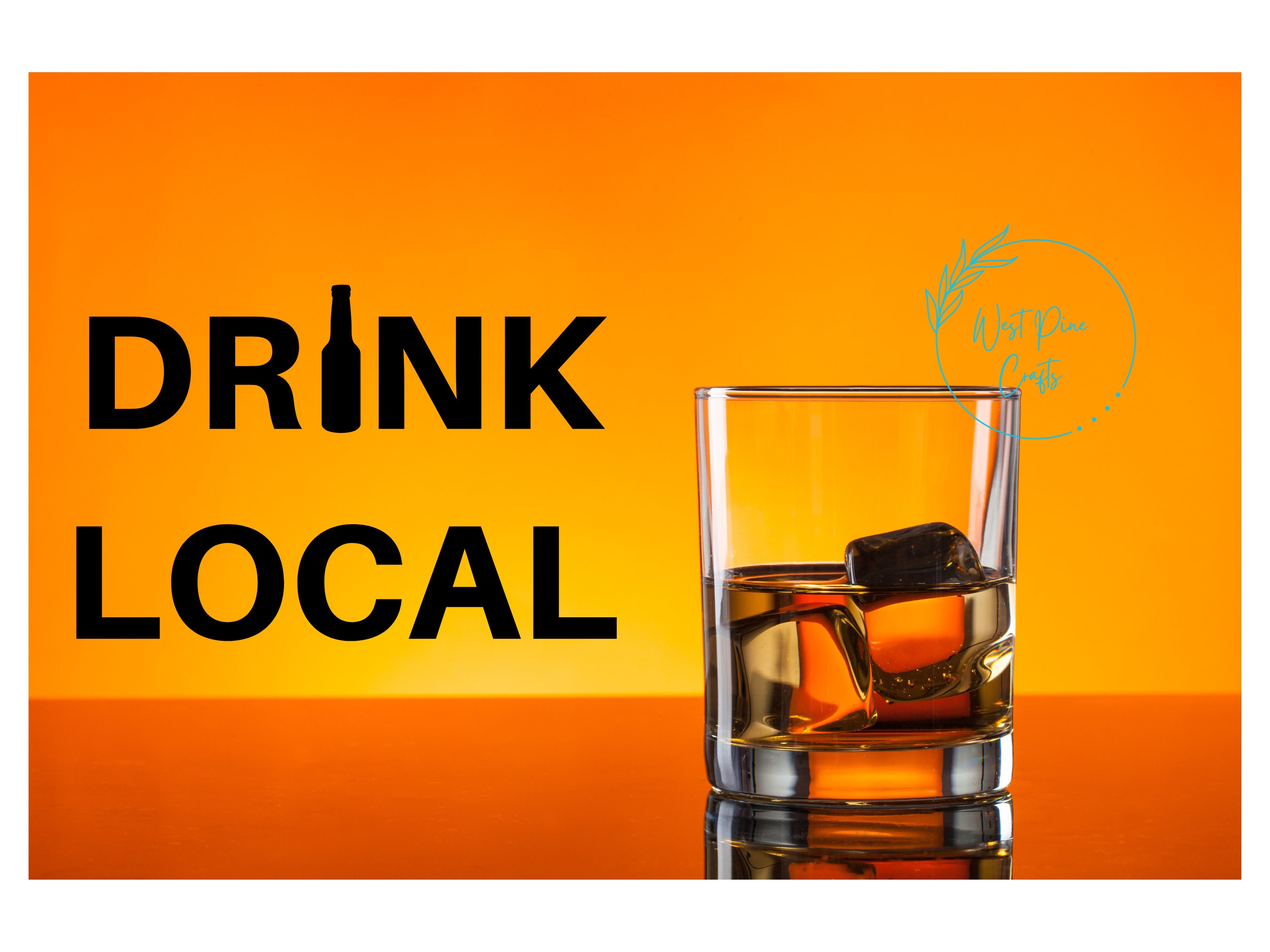 Drink Local SVG | Local Bar SVG | Beer Bottle SVG - Etsy