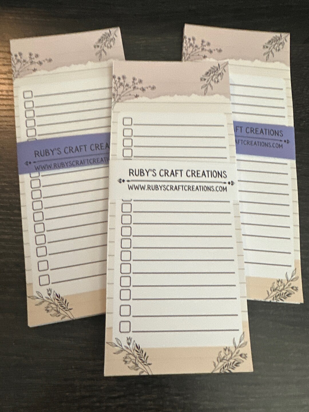 Flower | Calming | Checklist | Notepad | Cute | to Do List | Plain ...