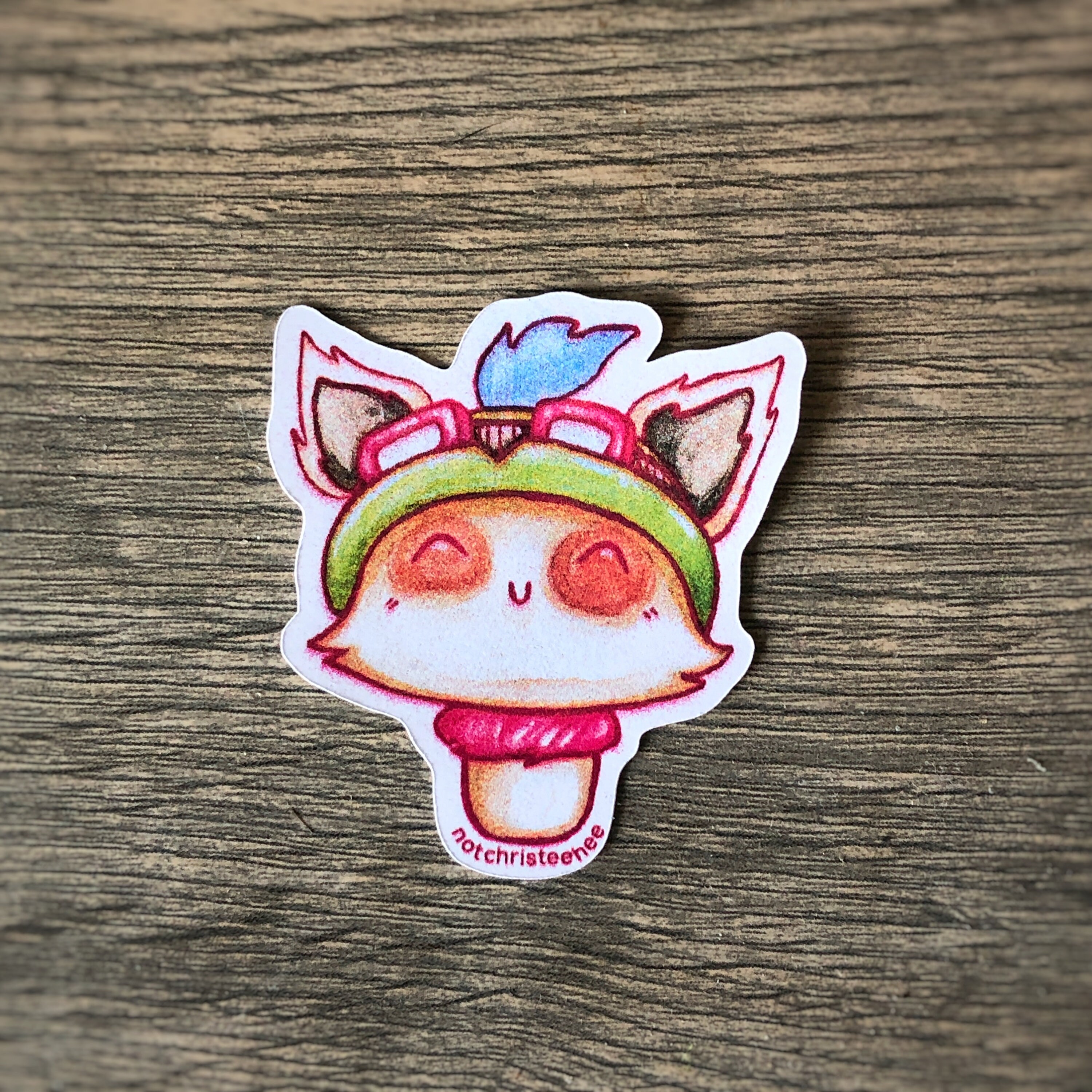 League of Legends Teemo Sticker Handmade Sticker for | Etsy