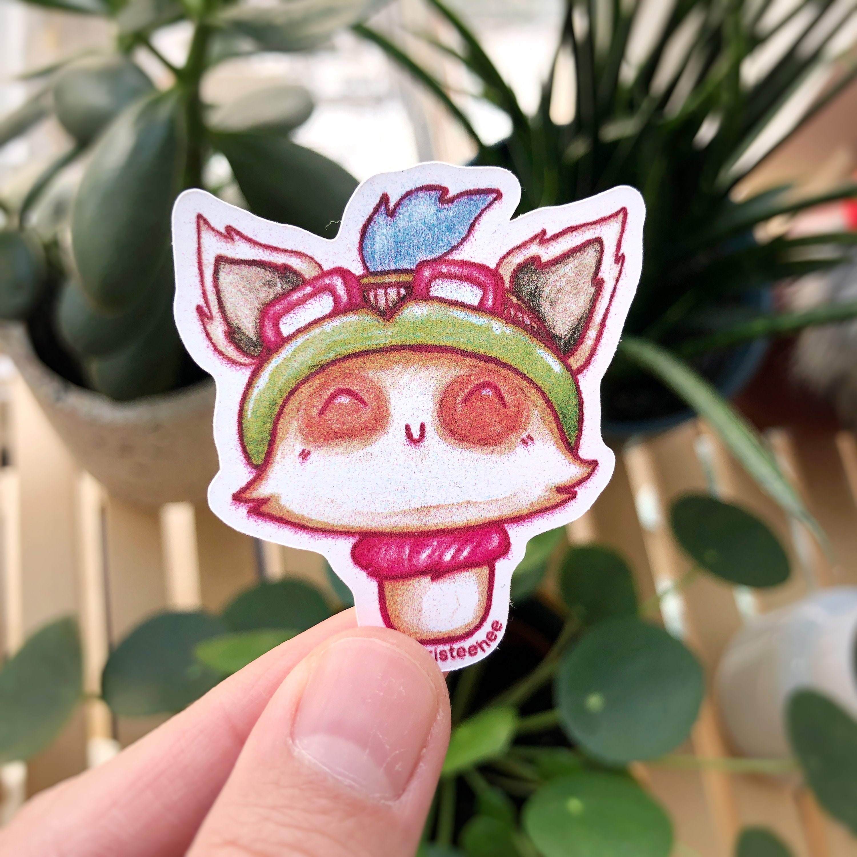 League of Legends Teemo Sticker Handmade Sticker for | Etsy