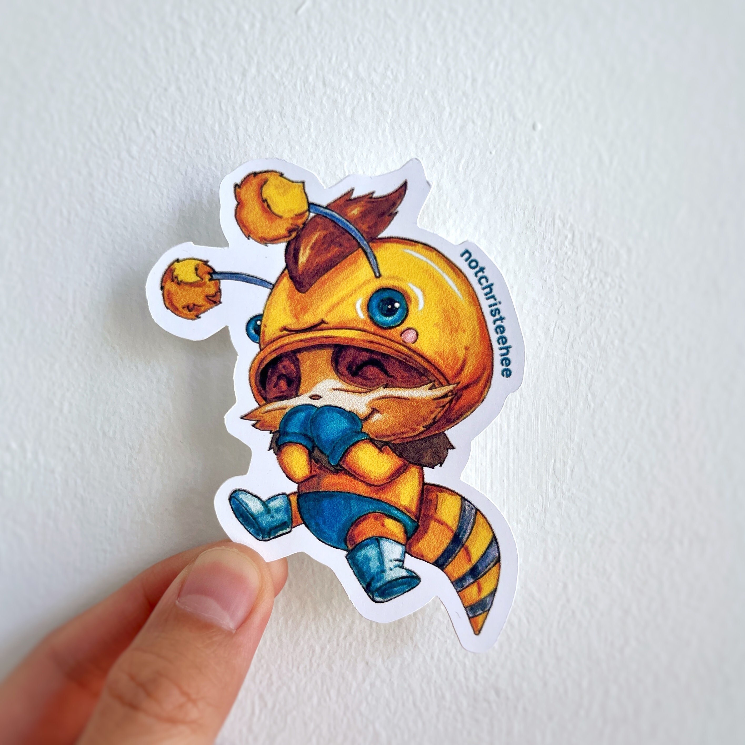 League of Legends Teemo Beemo Sticker Handmade Sticker for Computer ...