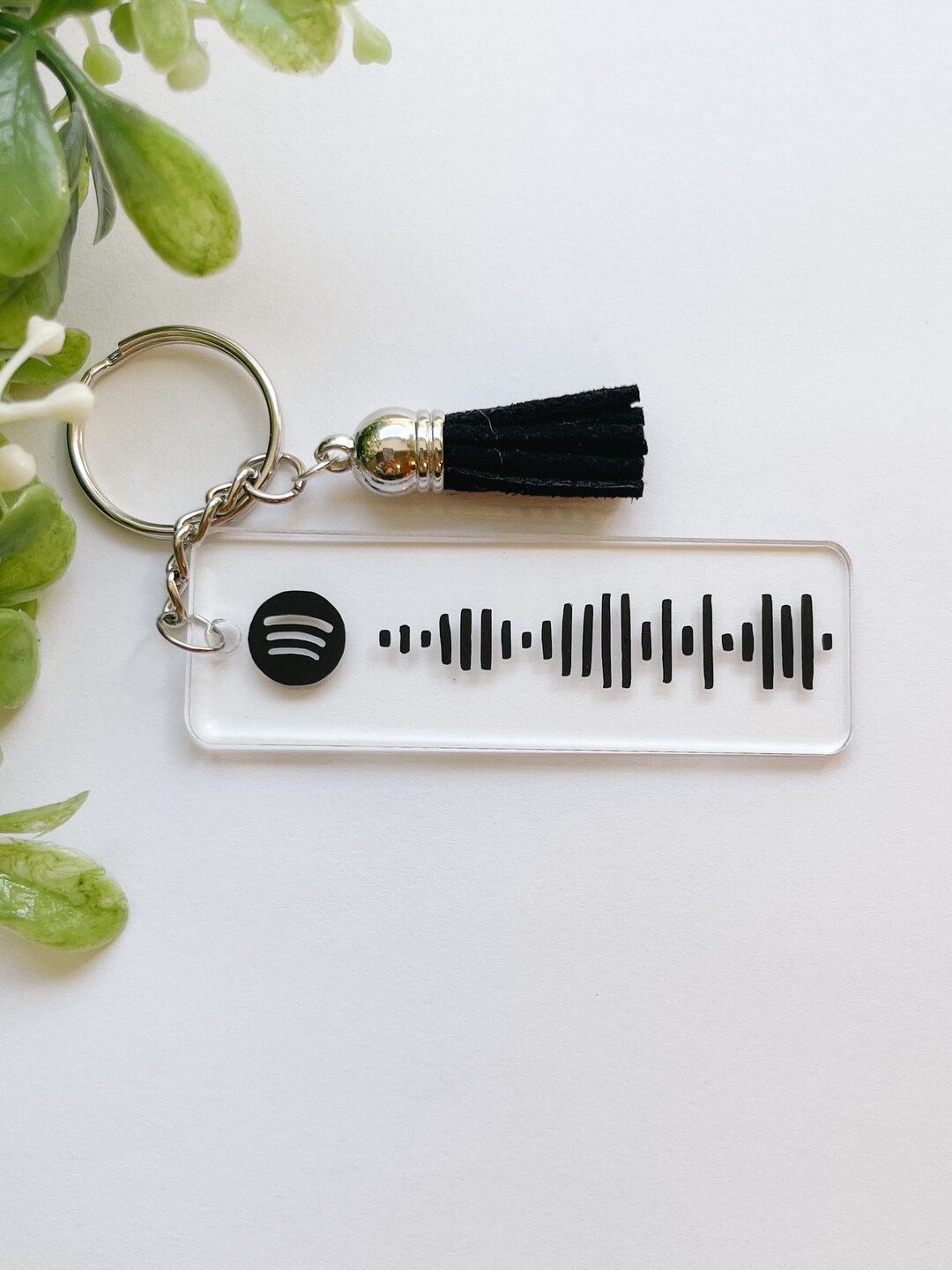 Spotify Code Keychain Rectangle - Etsy