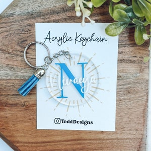 Custom Keychain, Round Acrylic Keychain - Etsy
