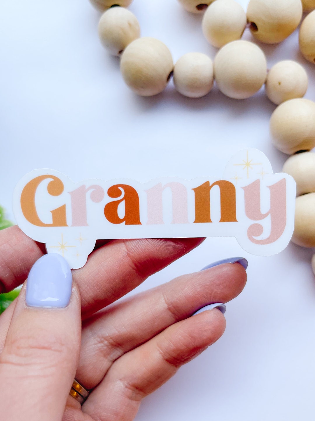 Granny Waterproof Sticker or Magnet - Etsy
