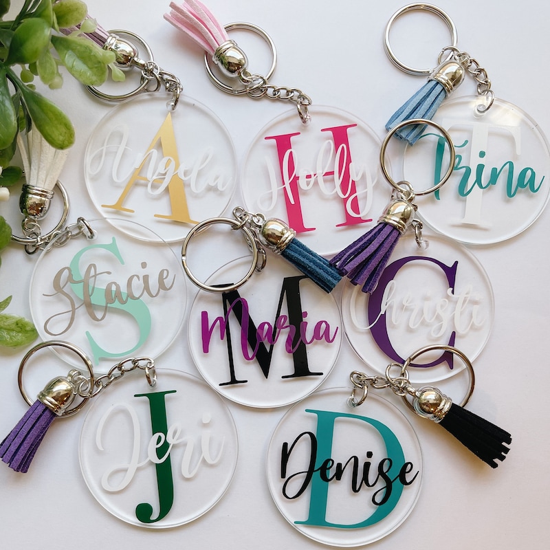 Acrylic Keychain - Etsy