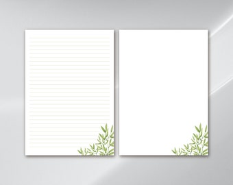 Printable Notes Pad/ Note Template/ Study Note/ Notebook | Etsy