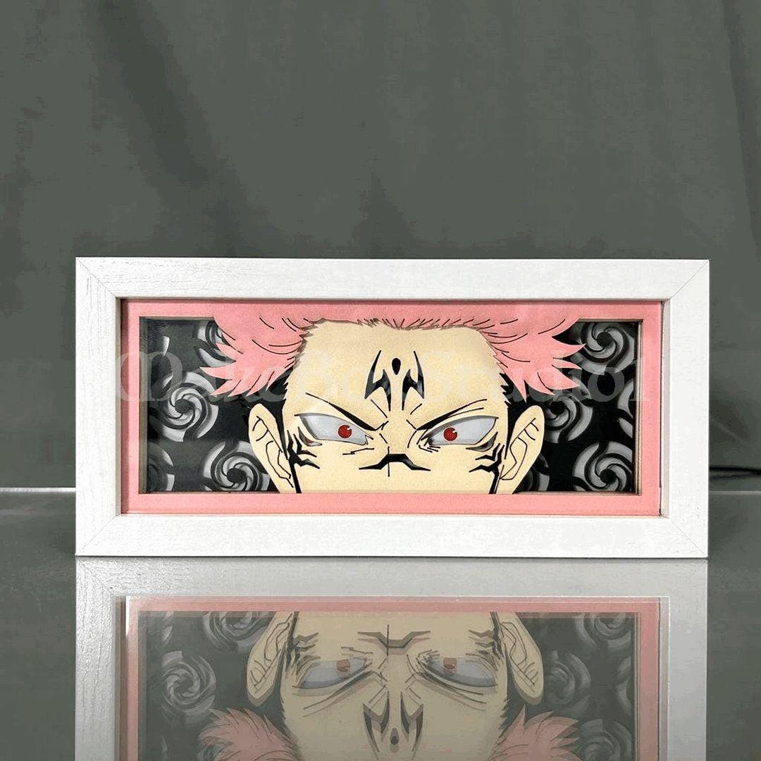 Jujutsu Kaisen Paper Light Box Sukuna Anime Lamp - Etsy