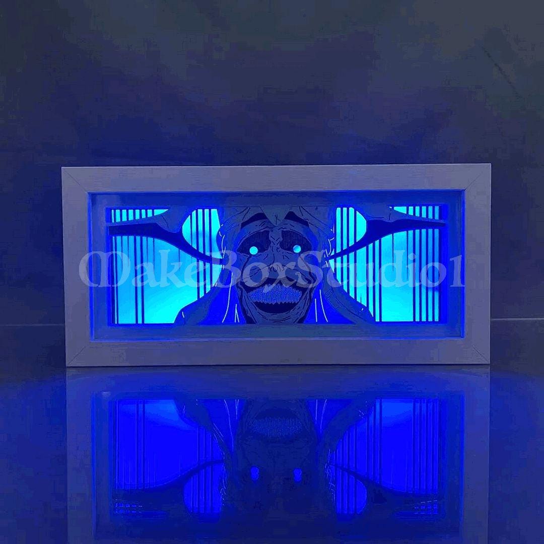 Solo Leveling Light Box Statue of God Anime Decor - Etsy