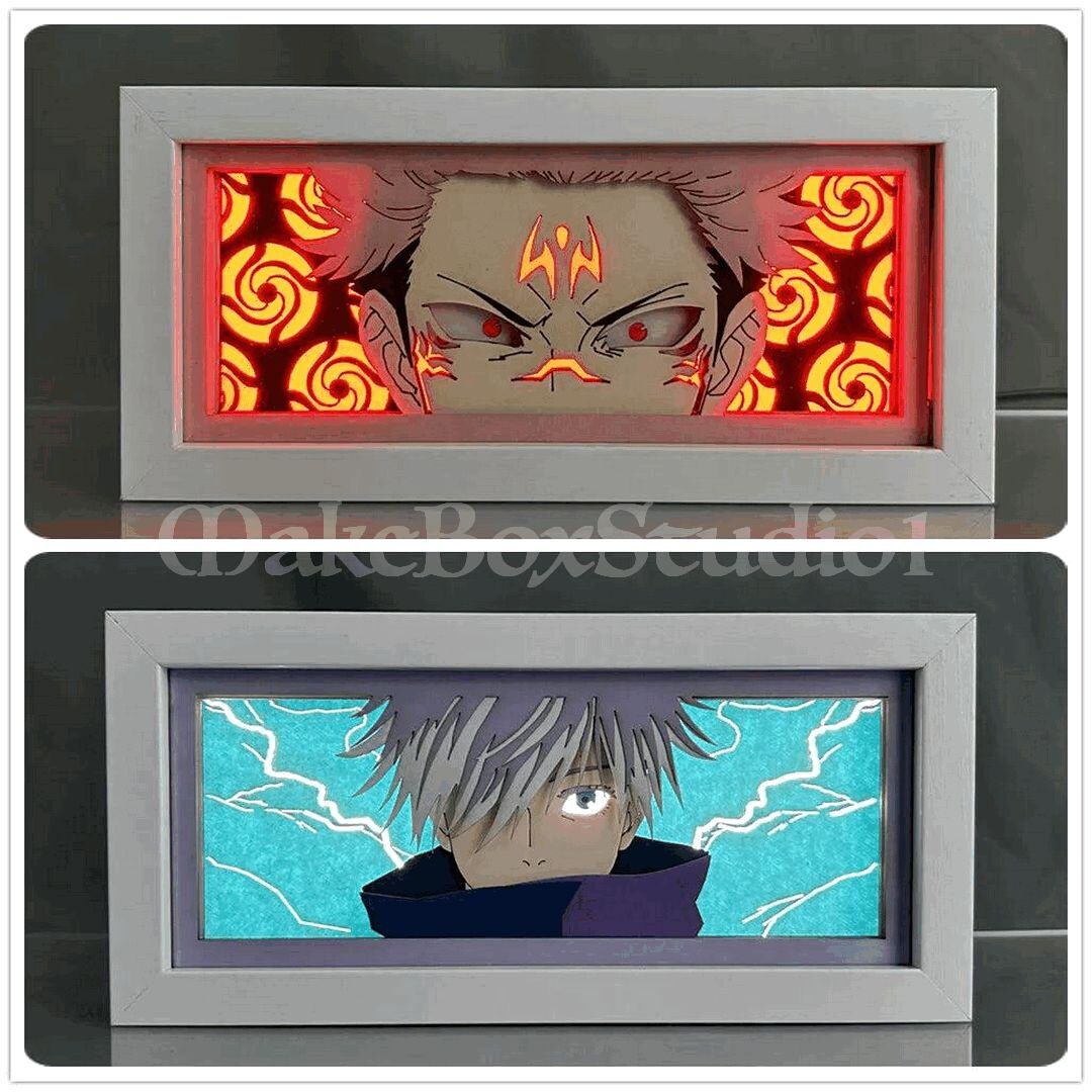 Jujutsu Kaisen Paper Light Box Sukuna Anime Lamp - Etsy