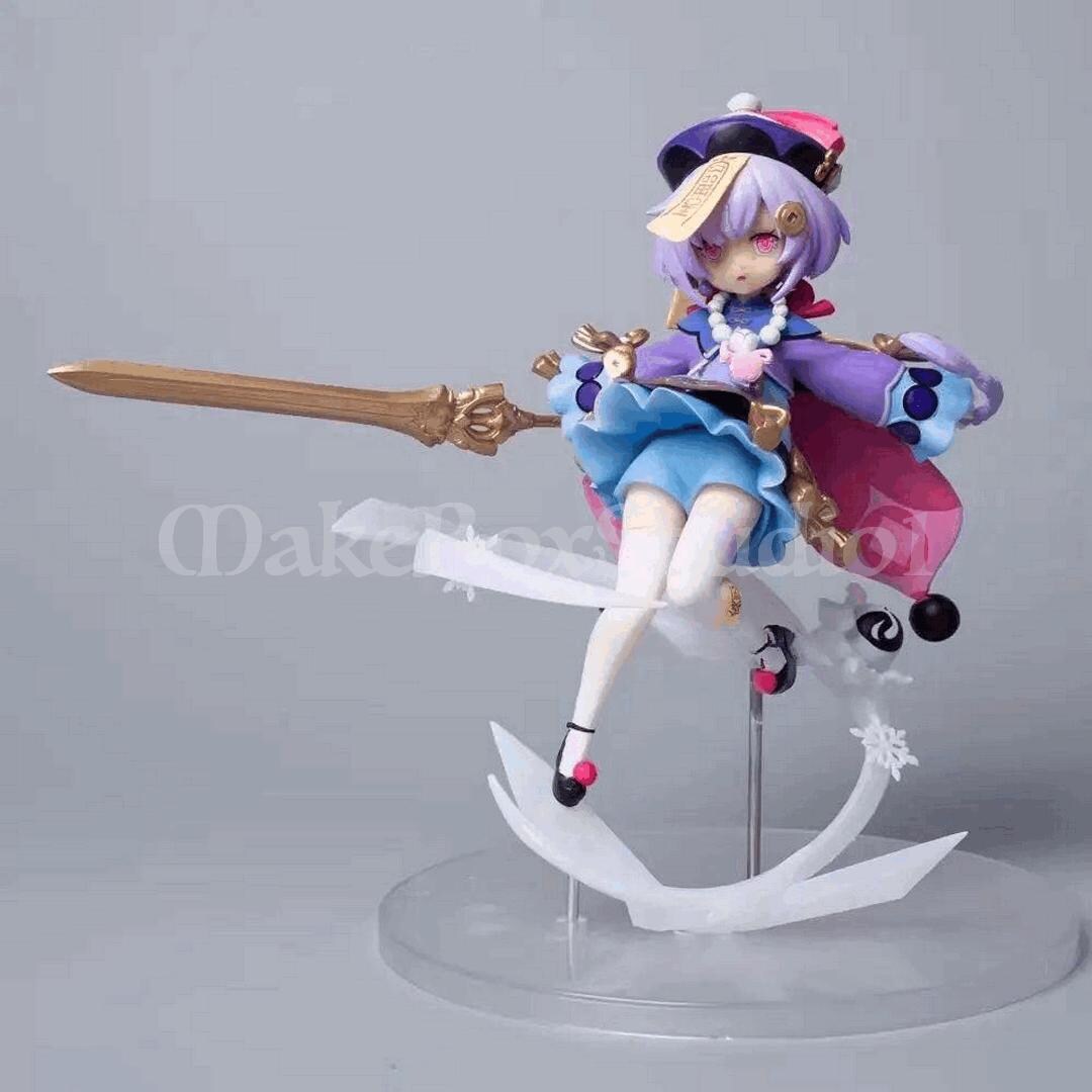 16cm Qiqi Anime Figure Genshin Impact Beauty Girl Collectible Toy - Etsy