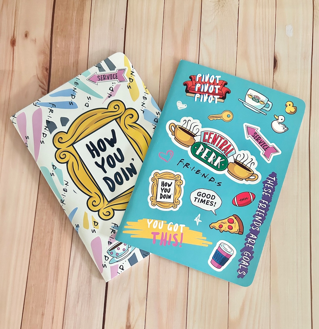 Friends Notepad, Friends, Gift, School Work, Stationary, Notes. Present ...