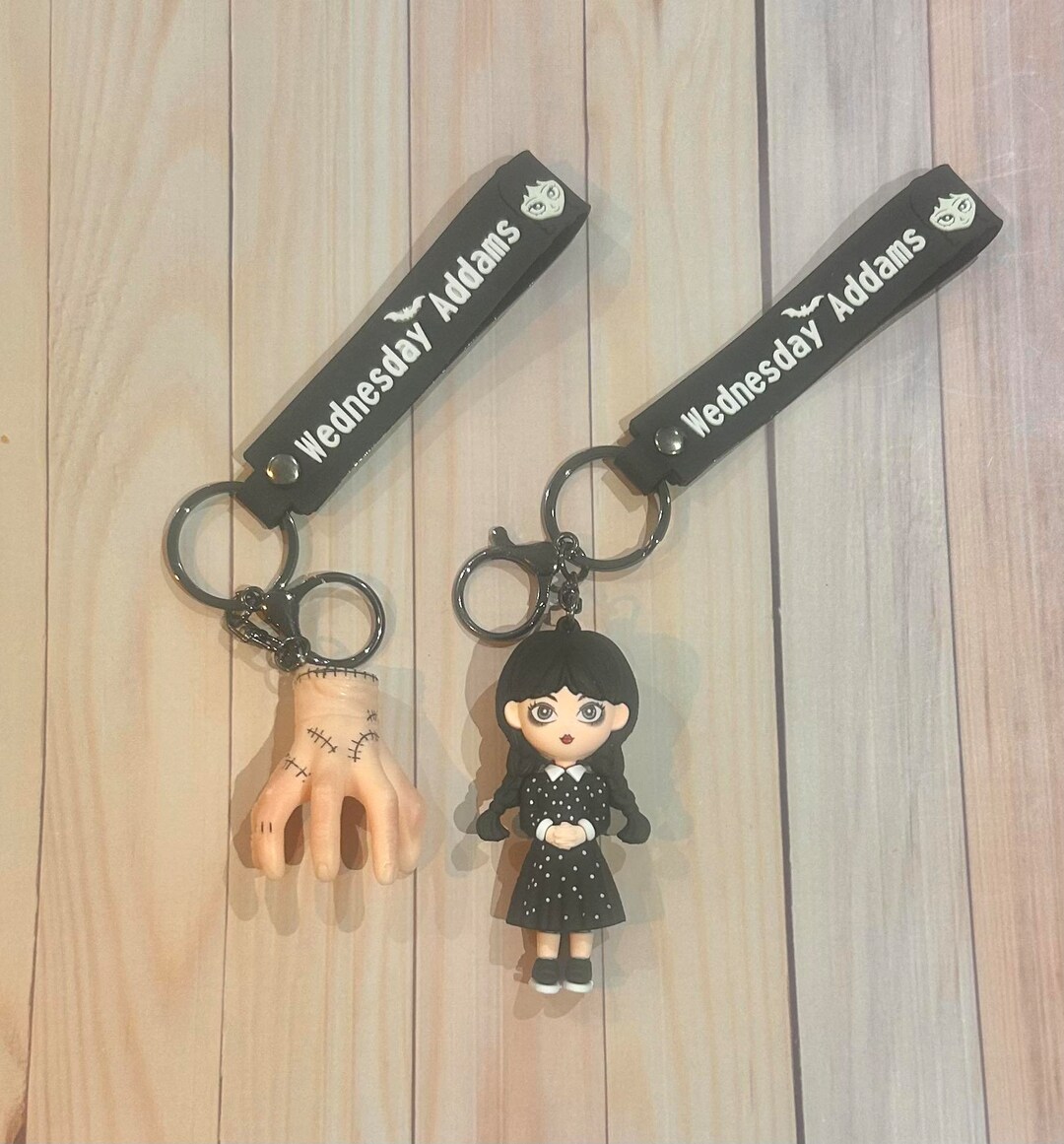 Wednesday Key Chain, the Addams Family Keyring, Wednesday Gift, Present ...