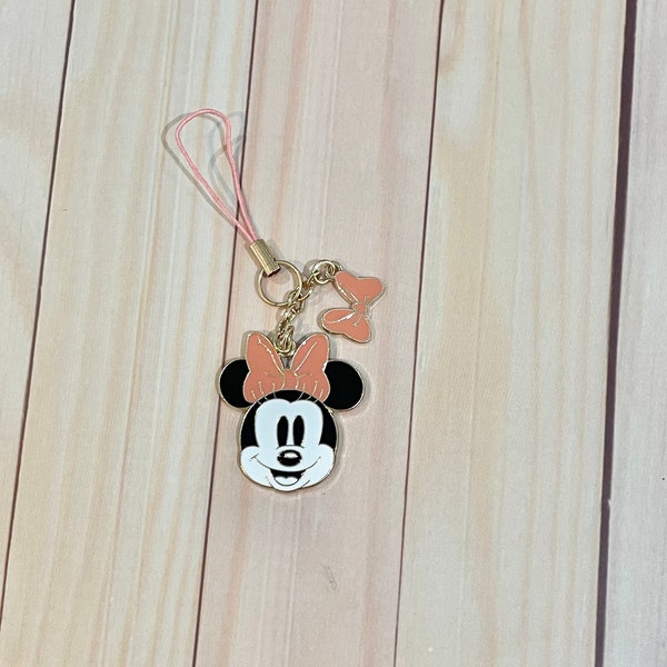 Minnie Mouse Charm - Etsy UK
