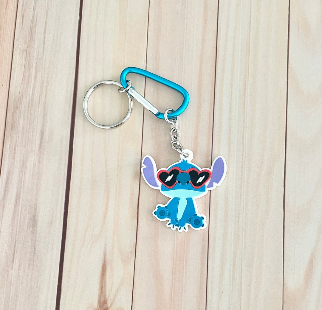 Lilo and Stitch Keyring, Stitch Keyring, Stitch Keyring, Disney Gift ...