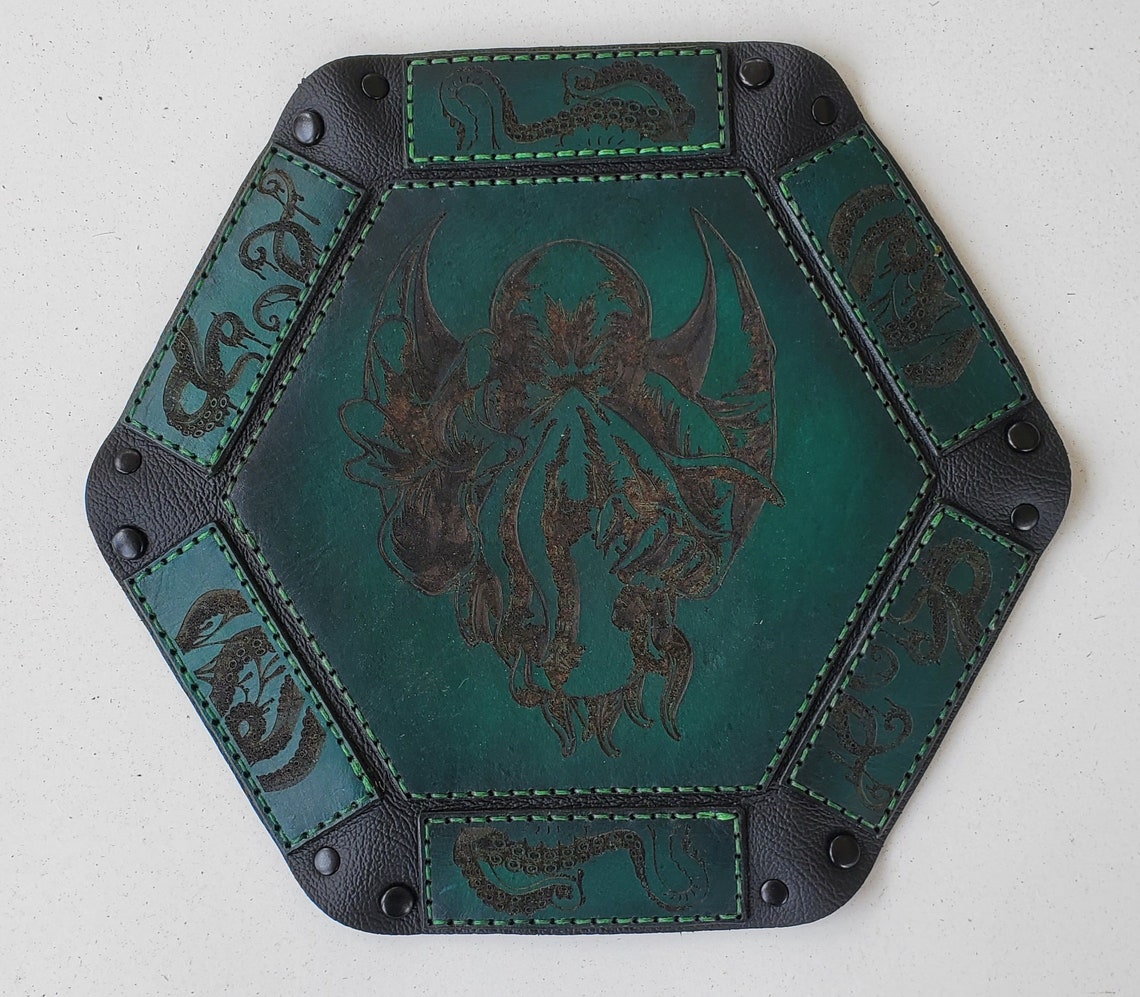 Cthulhu-elder Sign Dice Tray - Etsy
