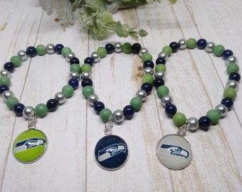 Seahawks Bracelet | Etsy