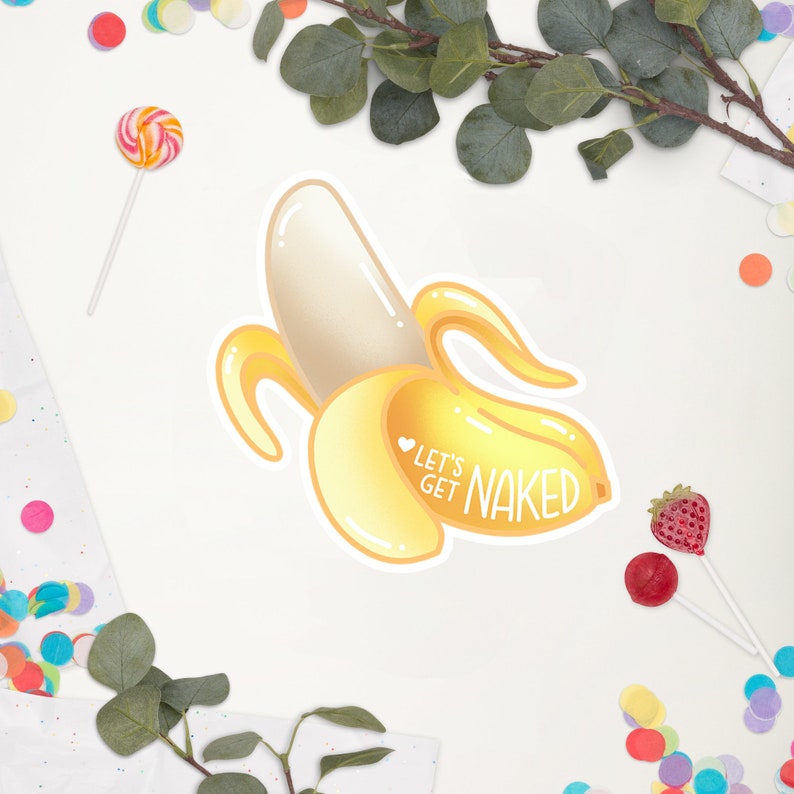 Delicious Sexy Pun Stickers Sheet, Funny Naughty Stickers, Fruit ...