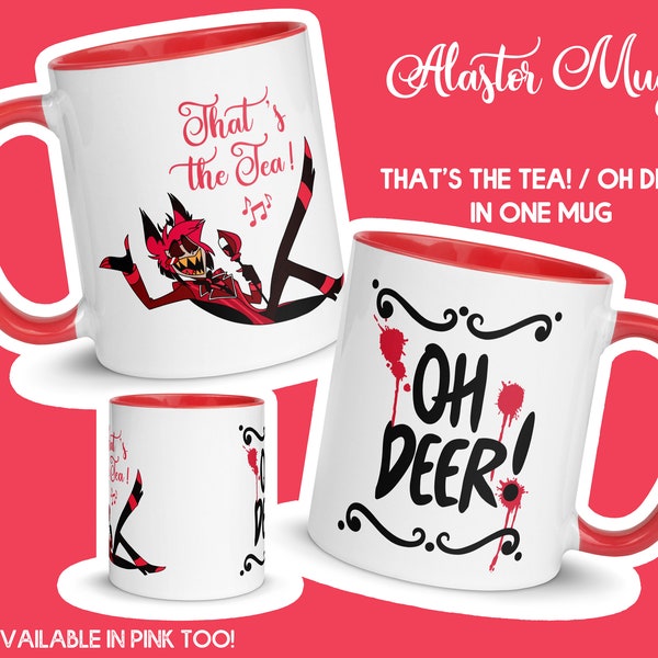 Oh Deer Alastor Mug - Etsy