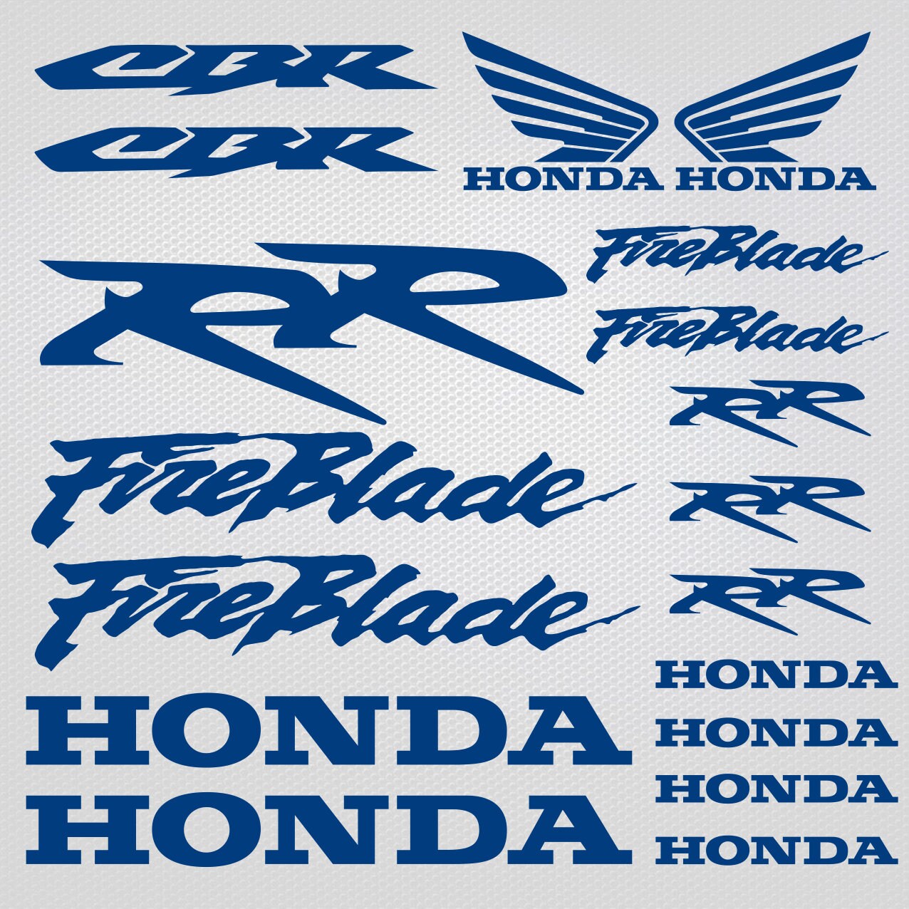 Honda motorcycle Honda stickers honda decals RR decals CBR | Etsy