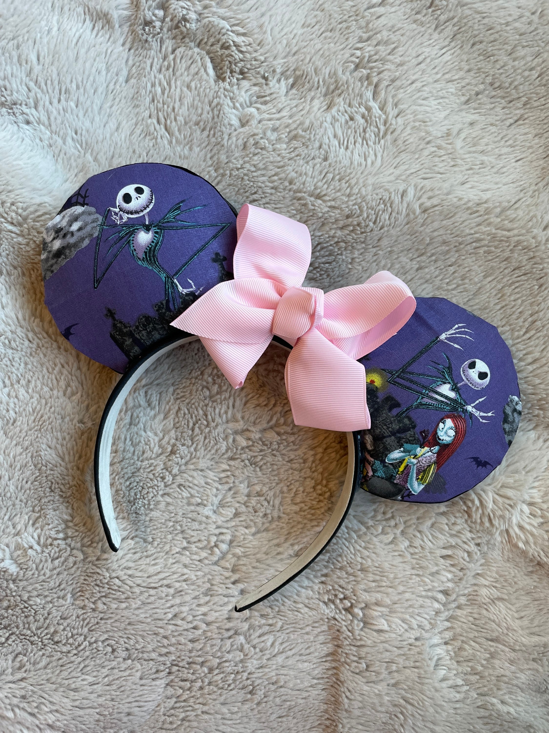 Jack und Sally Skellington Maus Ohren Stirnband - Etsy.de