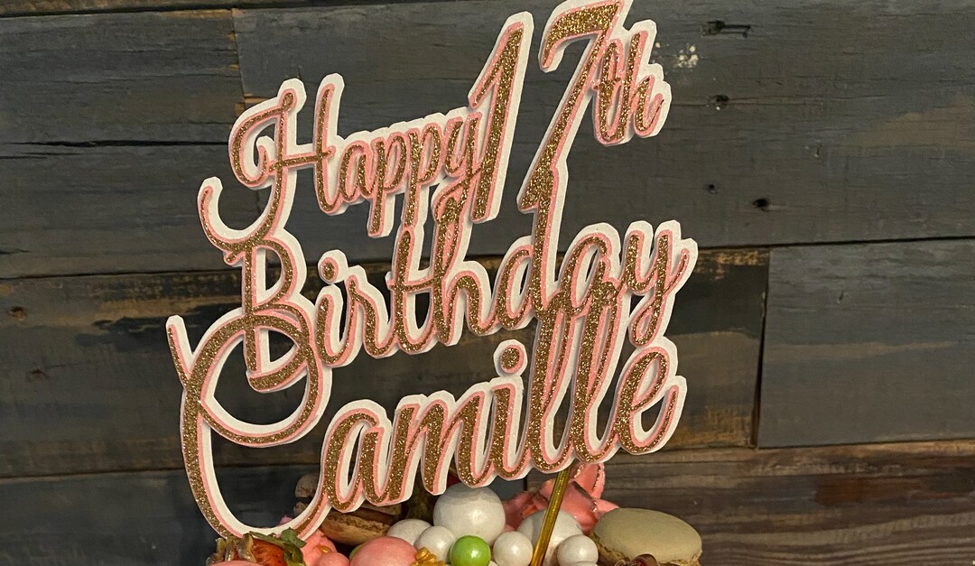 Custom Cake Toppers - Etsy