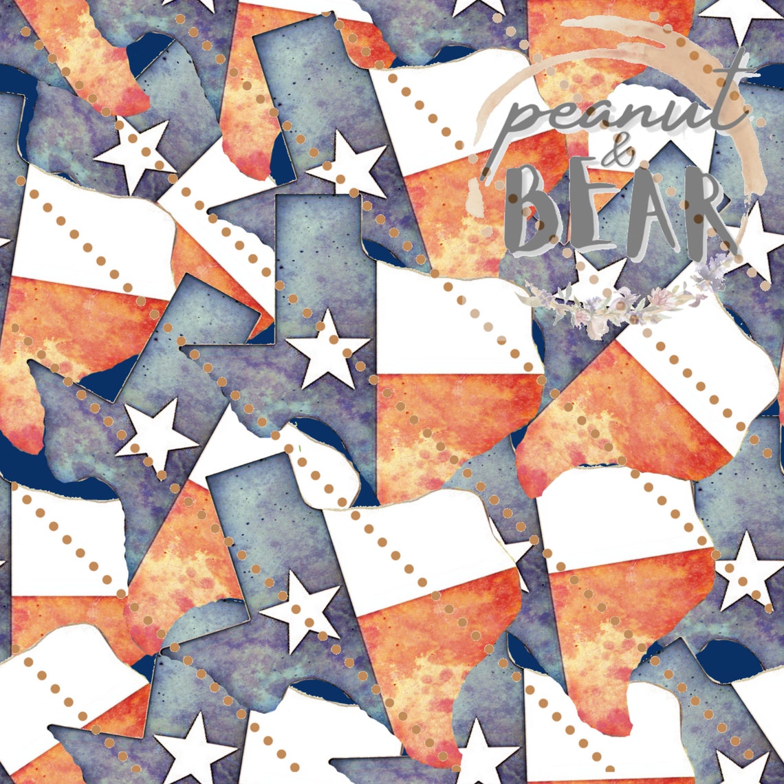 Texas Seamless Paper Digital Graphics Seamless Files | Etsy