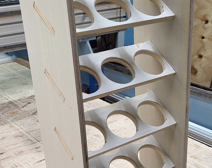 Smaller Capacity, 15 Can Spray Paint Rattle Can Organizer. Comes With ...