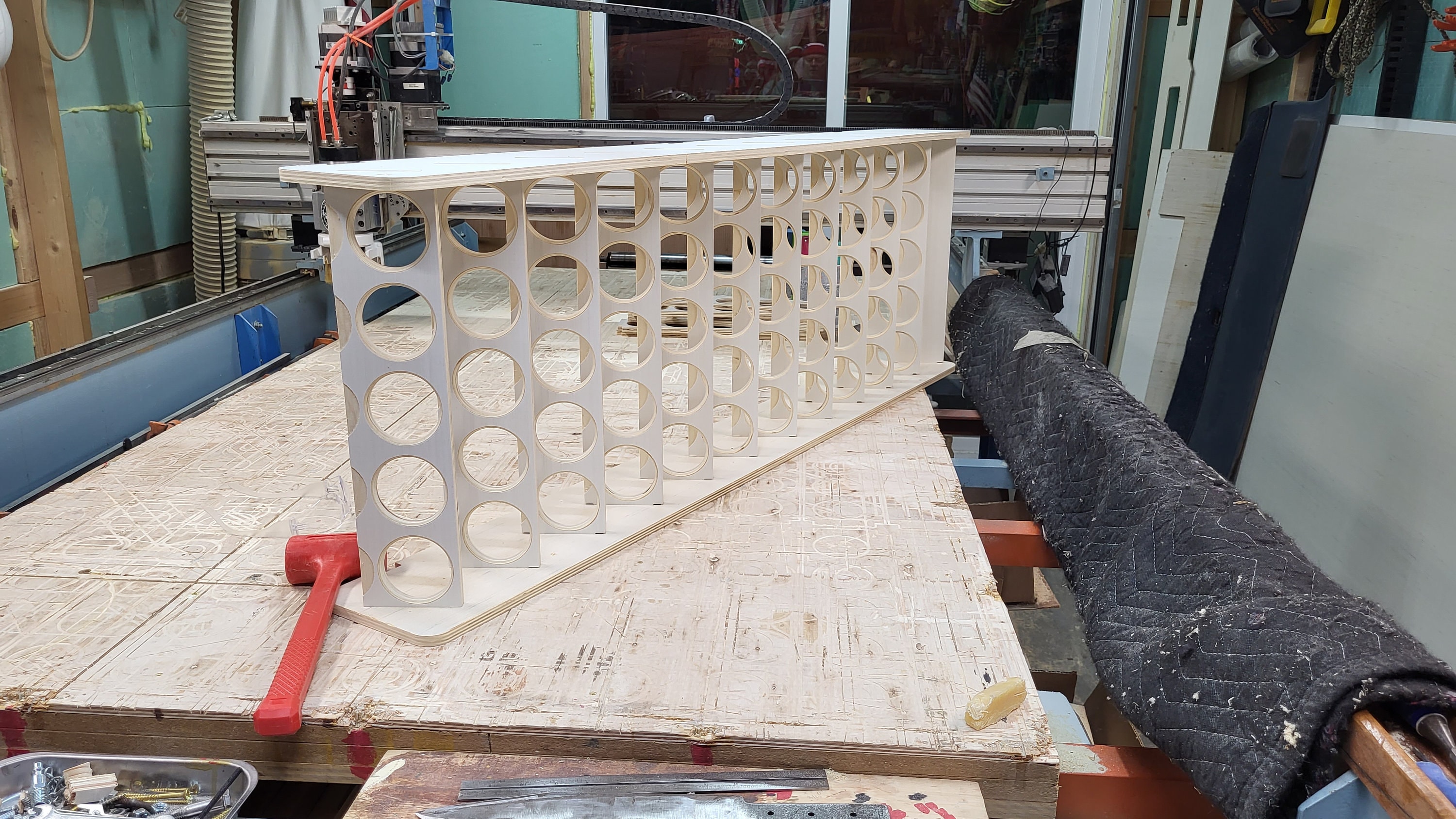 Special Order-55 Can Spray Paint Rattle Can Organizer. This Unit Can Be ...