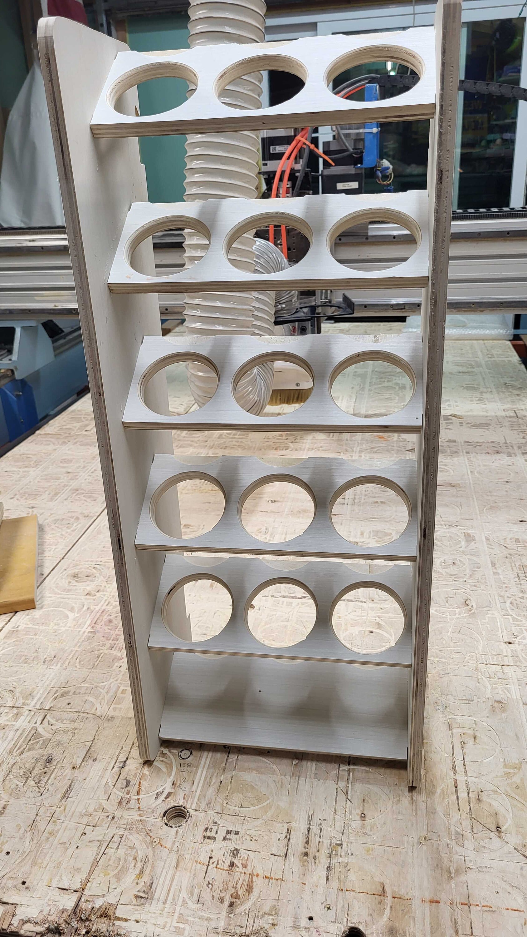 Smaller Capacity, 15 Can Spray Paint Rattle Can Organizer. Comes With ...
