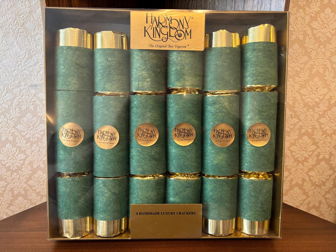 Harmony Kingdom Boxed Set of Christmas Crackers Unopened - Etsy