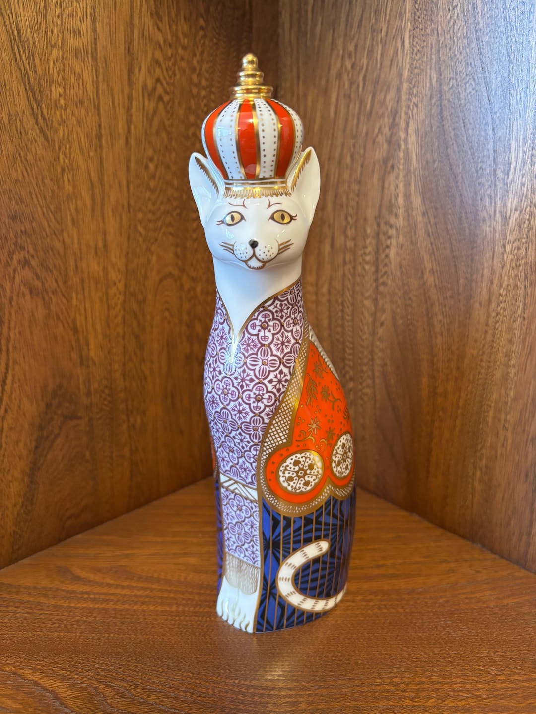 RCD Abyssinian Royal Cats Figurine Royal Crown Derby - Etsy