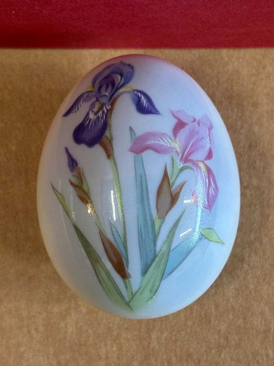 1997 EGG Bing & Grondahl Annual Easter Limited Edition Iris From Royal ...
