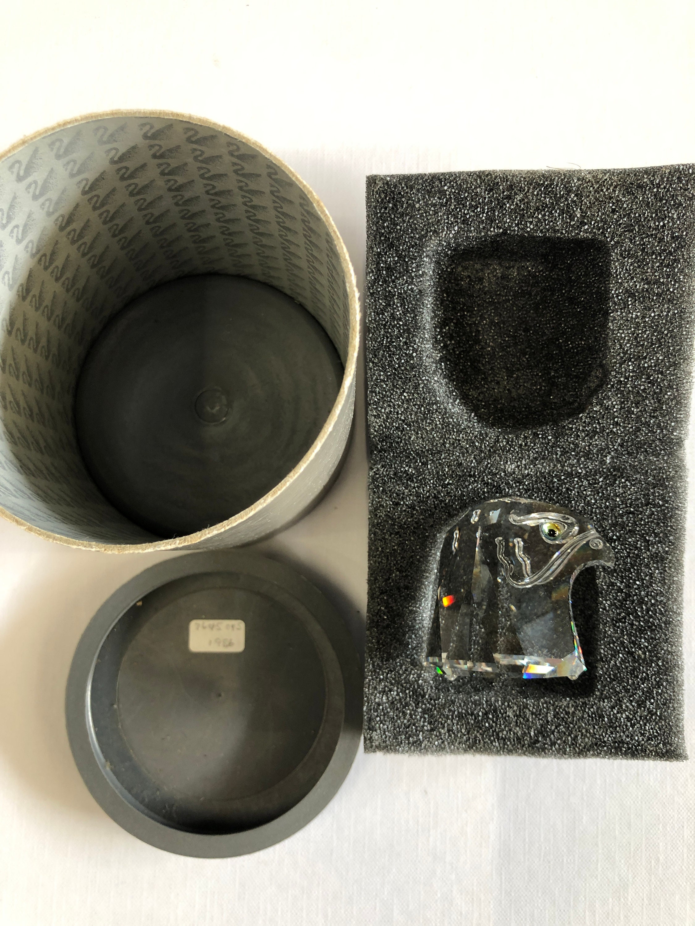 Swarovski Crystal Medium Falcon Head Bust - Etsy