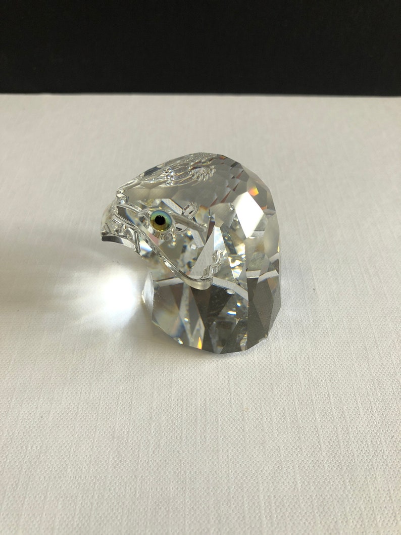 Swarovski Crystal Medium Falcon Head Bust - Etsy