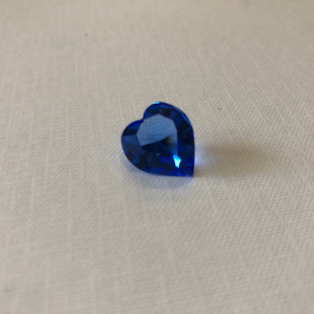 Swarovski Crystal Mini Blue Heart - Etsy